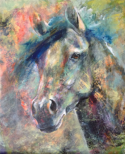 Mottled Ghost – Home of Mottled Art Original Paintings by Iwona Jankowski i